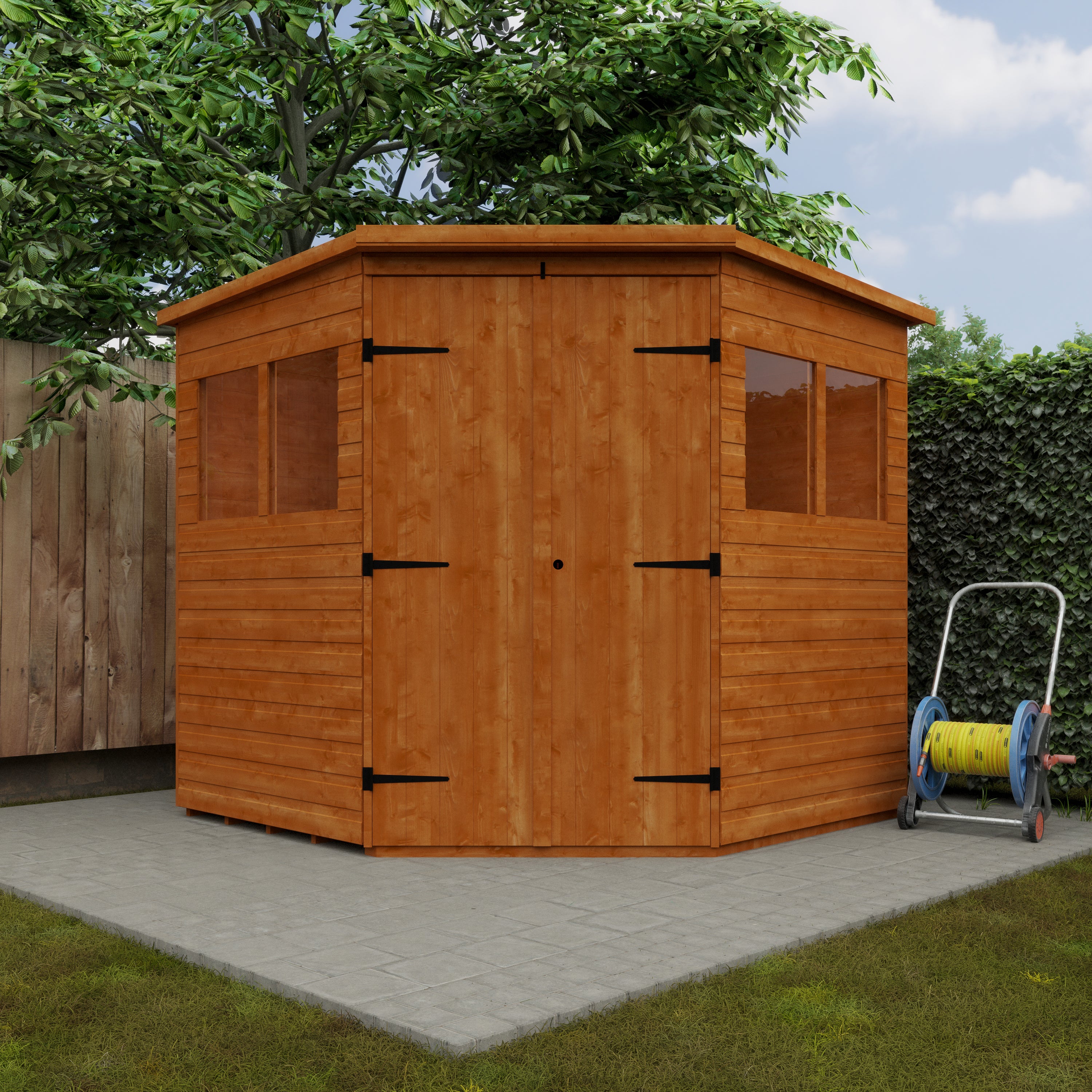 Corner Shed – Clyde Valley Sheds Web Shop